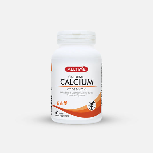 Calcium with Vit D3 & Vit K | Build Strong Bones & Nervous System ...
